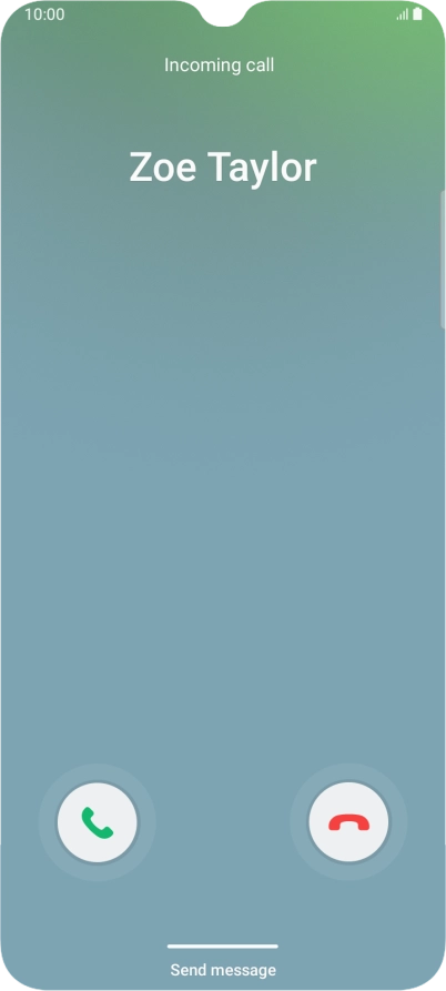 Samsung Galaxy A32 5G - Answer a call | Vodafone UK