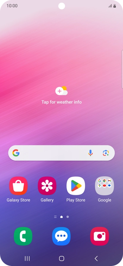 Samsung Galaxy A54 5G - List of screen icons | Vodafone UK