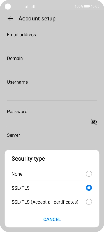 Huawei P40 lite 5G - Set up your phone for Exchange email | Vodafone UK