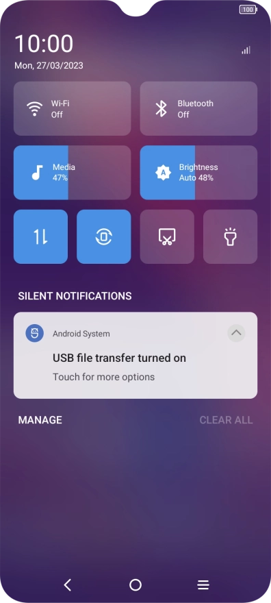 TCL 306 - Transfer files between computer and phone | Vodafone UK