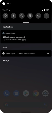 Google Pixel 4a 5G - Transfer files between computer and phone ...