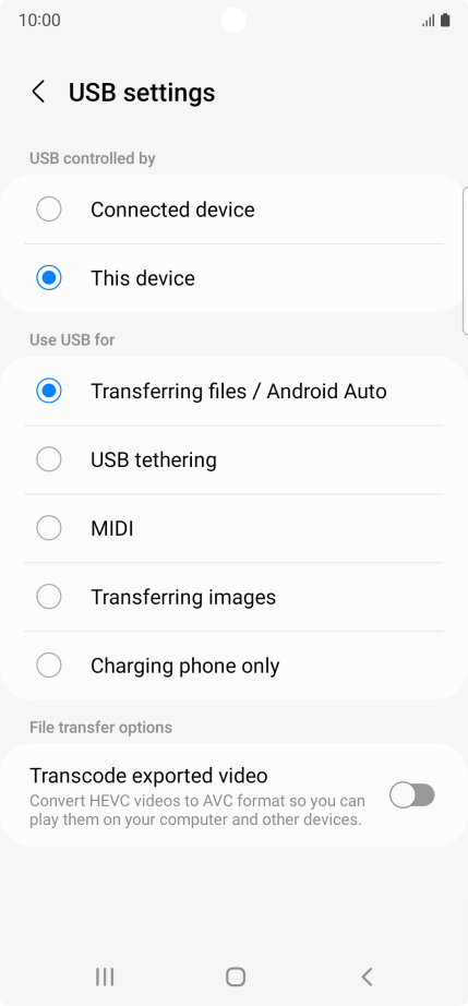 Samsung Galaxy S22 Ultra 5G - Transfer files between computer and phone ...