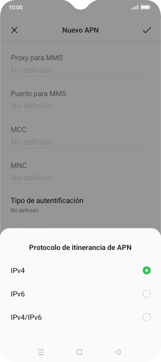 OPPO A57s - Configura el APN del teléfono para Internet | Ayuda Vodafone