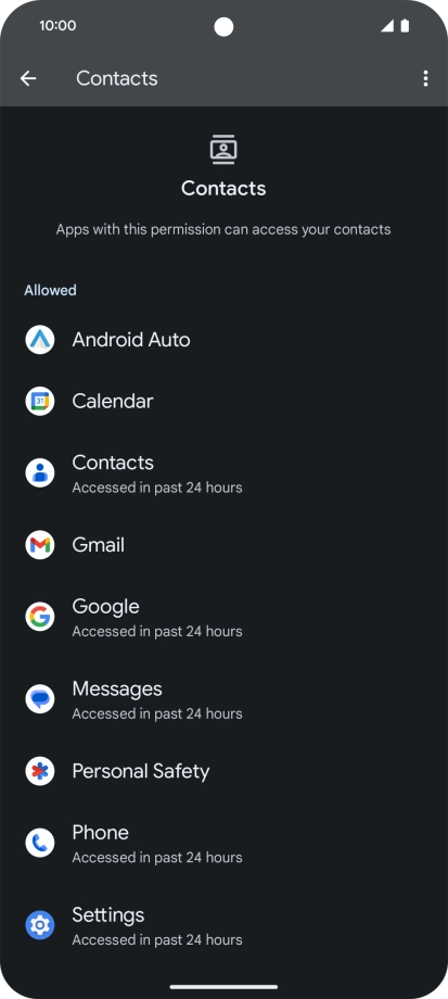 Google Pixel 8 Pro - Turn app permissions on or off | Vodafone UK