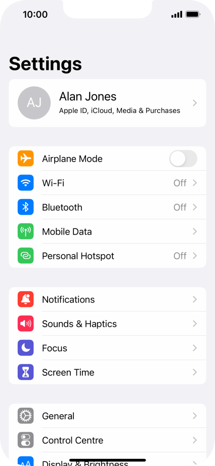 Guide for the Apple iPhone 13 - Select network | Vodafone Australia