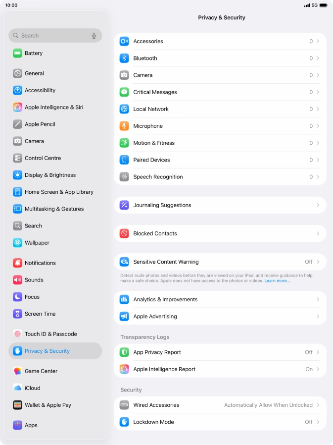 Guide for the Apple iPad Air 13 (M3) (2025) - Use recording of app ...
