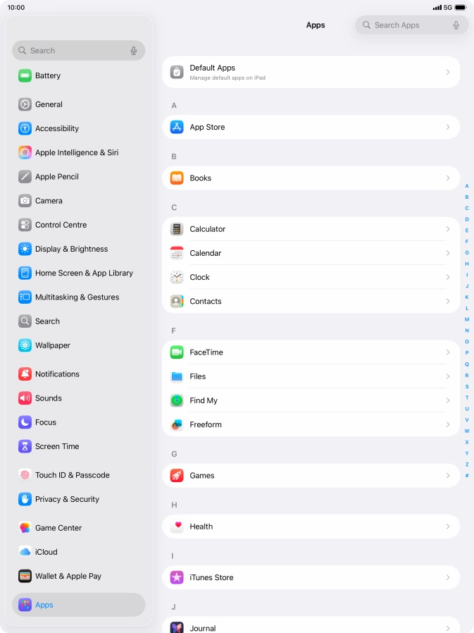 Guide for the Apple iPad Air 13 (M3) (2025) - Turn Offload Unused Apps ...