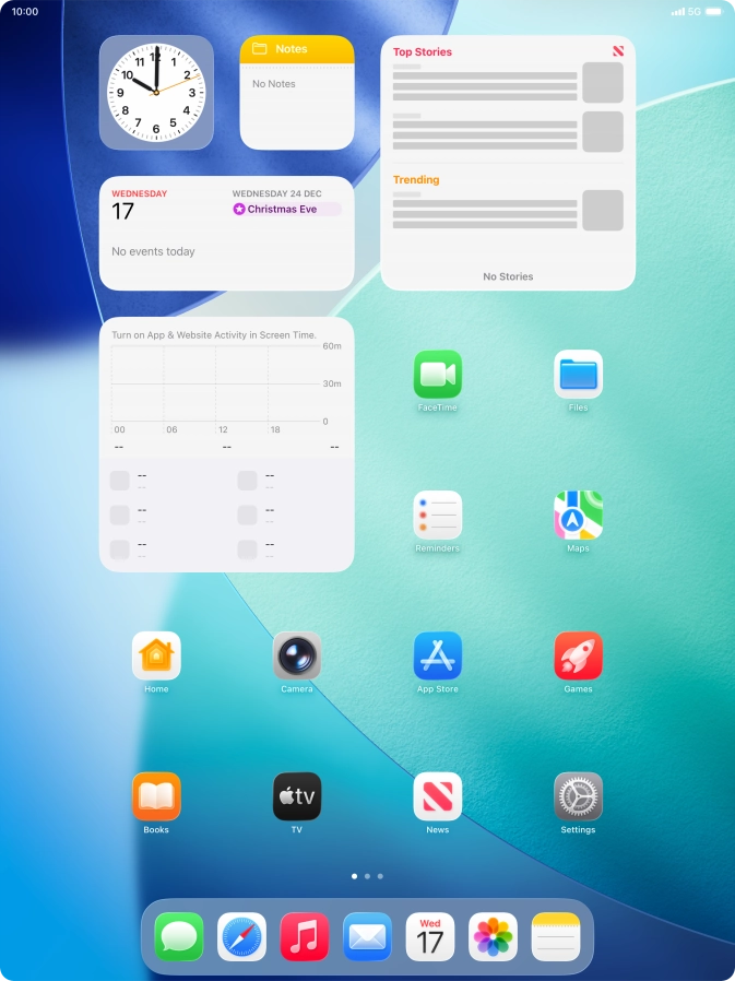 Guide for the Apple iPad Air 13 (M3) (2025) - Select FaceTime settings ...