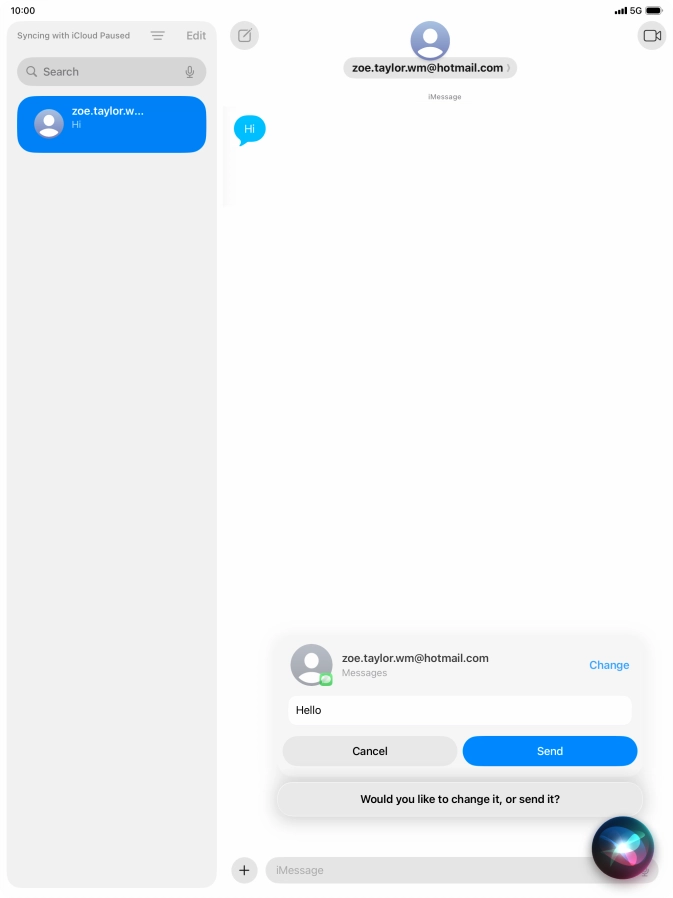 Apple iPad Air 13 (M3) (2025) - Use Siri | Vodafone UK