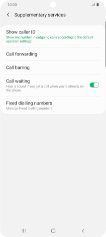 Guide for the Samsung Galaxy S20 Ultra 5G - Turn call barring on or off ...