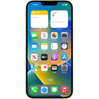 Apple iPhone 14 Plus - Select settings for background refresh of apps ...