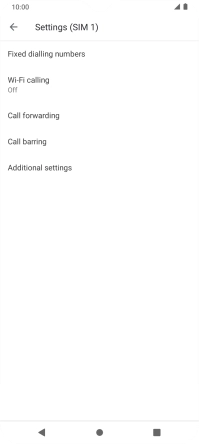 Motorola Moto E13 - Turn your own caller identification on or off ...