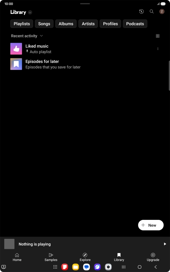 Guide for the Samsung Galaxy Tab A11+ 5G - Use music player | Vodafone ...
