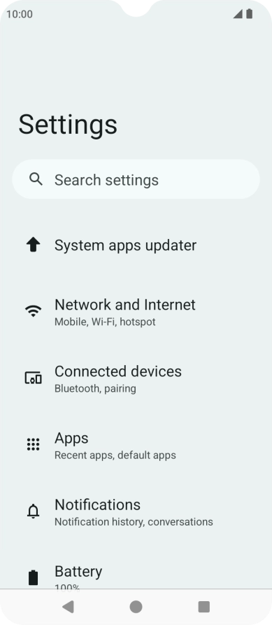 Press Connected devices.