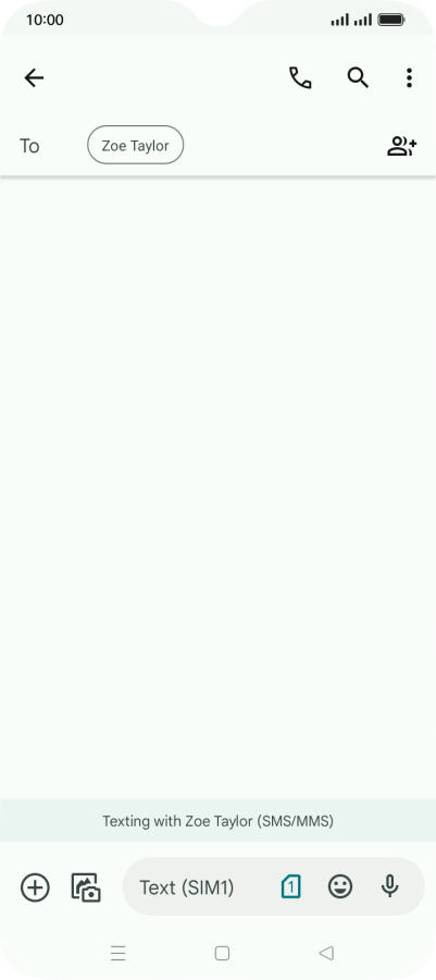 OPPO A57 4G - Write and send picture messages | Vodafone UK