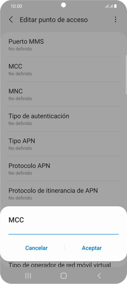 Samsung Galaxy S21 5G - Configura el APN del teléfono para Internet ...