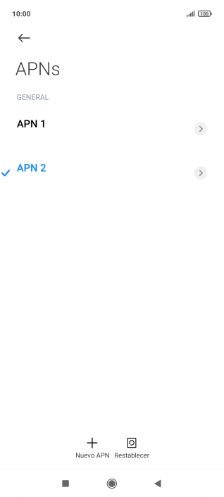 Xiaomi Redmi Note 10 5G - Configura el APN del teléfono para Internet ...