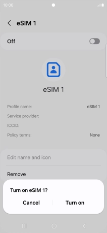 Samsung Galaxy S24 Ultra - Select settings for dual SIM functionality | Vodafone UK