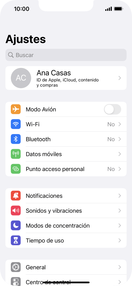 Apple iPhone 14 - Activa o desactiva el roaming de datos | Ayuda Vodafone