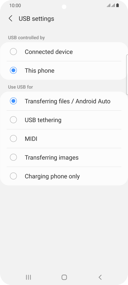 Samsung Galaxy S21 Ultra 5G - Transfer files between computer and phone ...