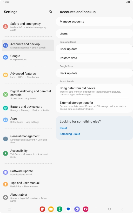 Samsung Galaxy Tab S9 FE 5G - Activate Google account on your tablet ...