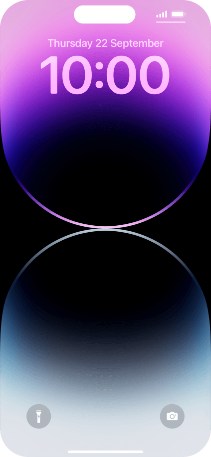 Apple iPhone 14 Pro Max - Select lock screen settings | Vodafone Ireland